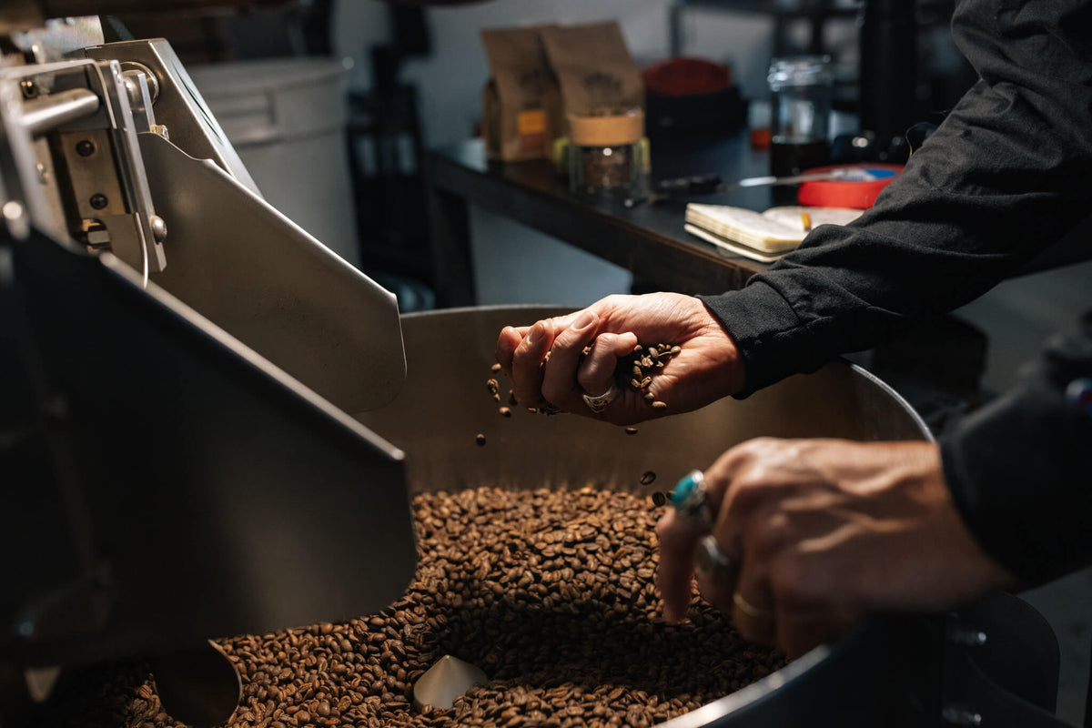 James Coffee's first coffee roaster was a popcorn maker - James Coffee Co